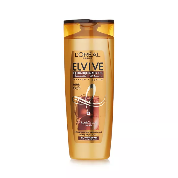 شامبو لوريال الفيف مغذى بالزيت 6 زيوت بنى شعر جاف 400 مل