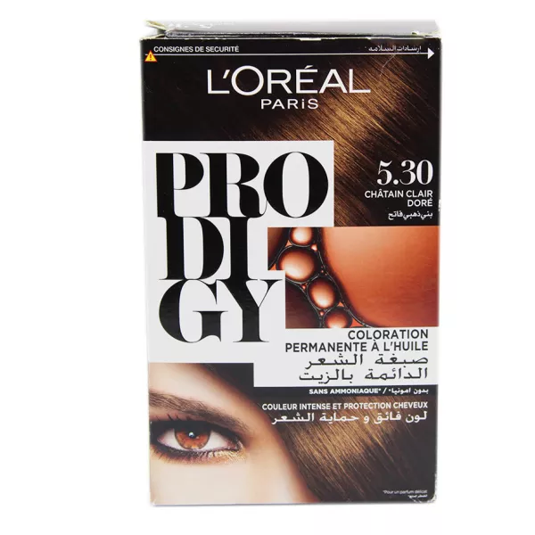 صبغة لوريال برودجى برونزي بني ذهبي فاتح 5.3