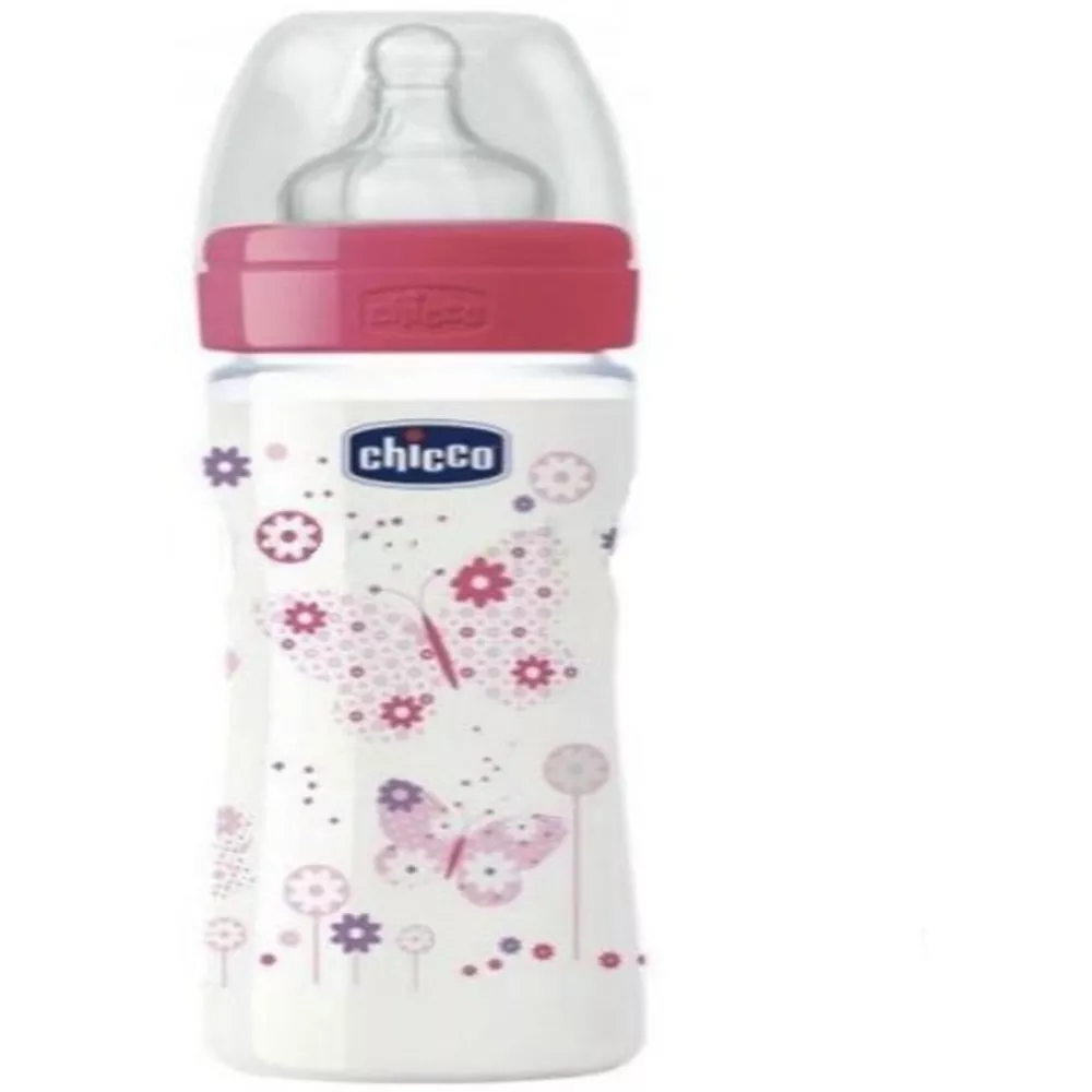 ببرونة شيكو ويل بينج 250 مل سليكون بناتي +2ش