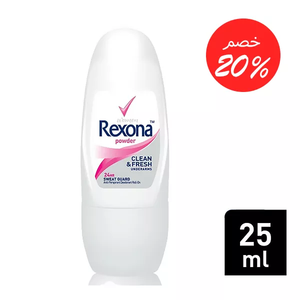 رول اون ريكسونا حريمى باودر 25مل 20% خصم