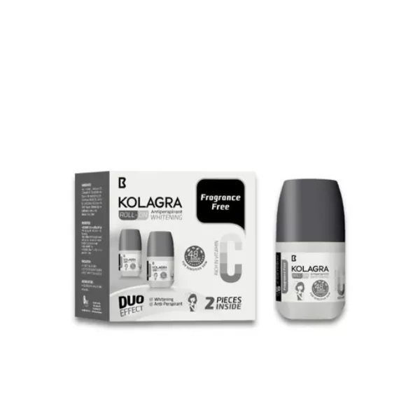 رول اون كولاجرا لتفتح البشرة 60مل 2قطعة